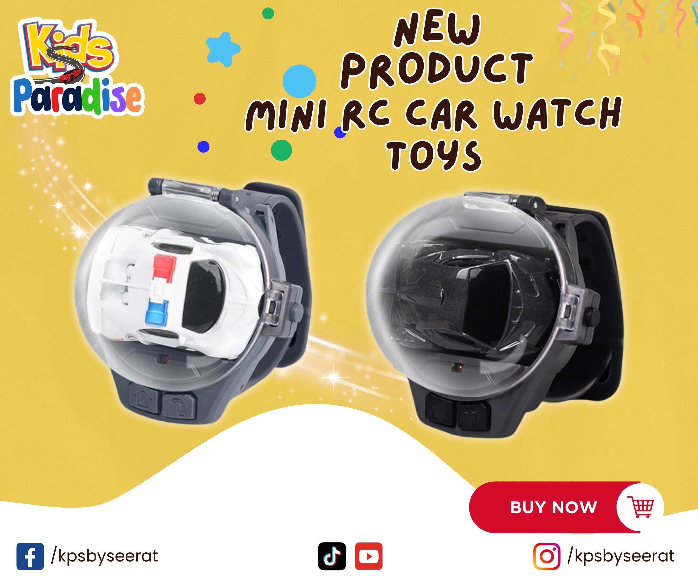 Mini Rc Watch Car Toys – Kids Paradise by Seerat