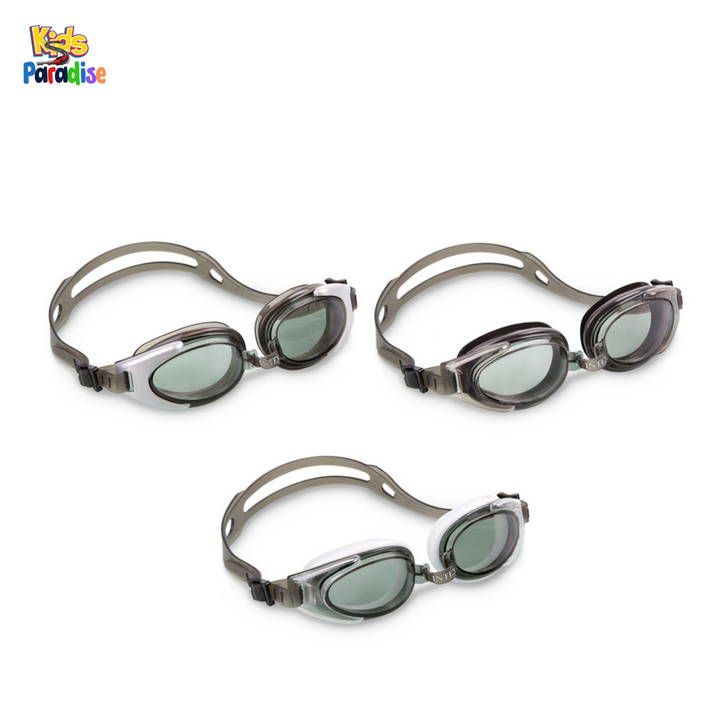 INTEX Aqua Flow Water Sport Swimming Goggles (10+Y) 55685 – Kids ...